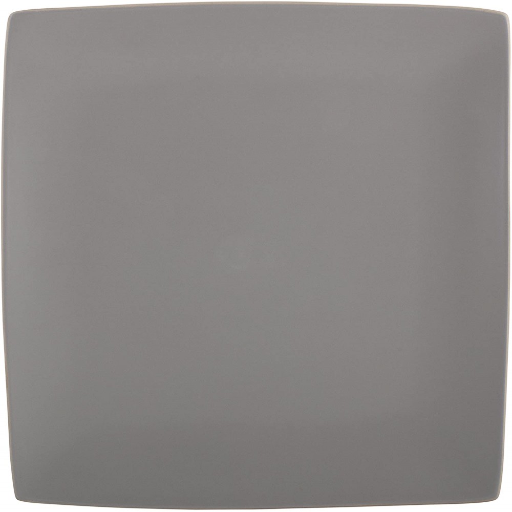 Serving dishes : Mikasa Gourmet Ceramic Square Dinner Plate,