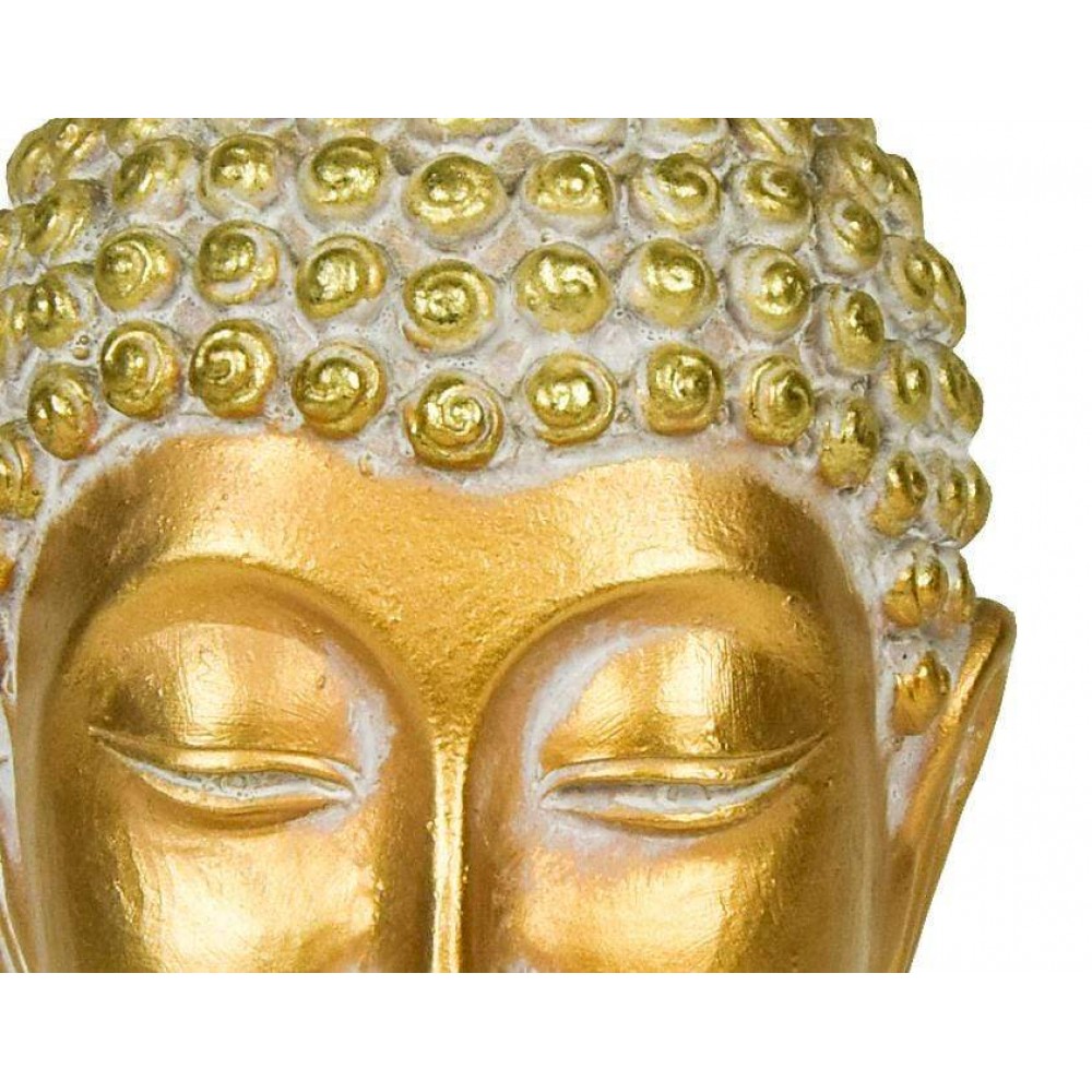 Diwali : Candlelight Buddha Head Ornament on Stand Gold 24cm ...
