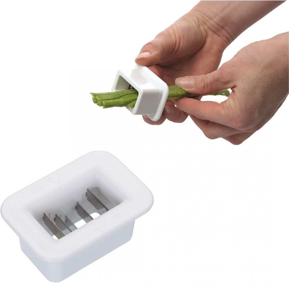 Kitchen Utensils : Kitchen Craft Runner Bean Slicer, Plastic ...