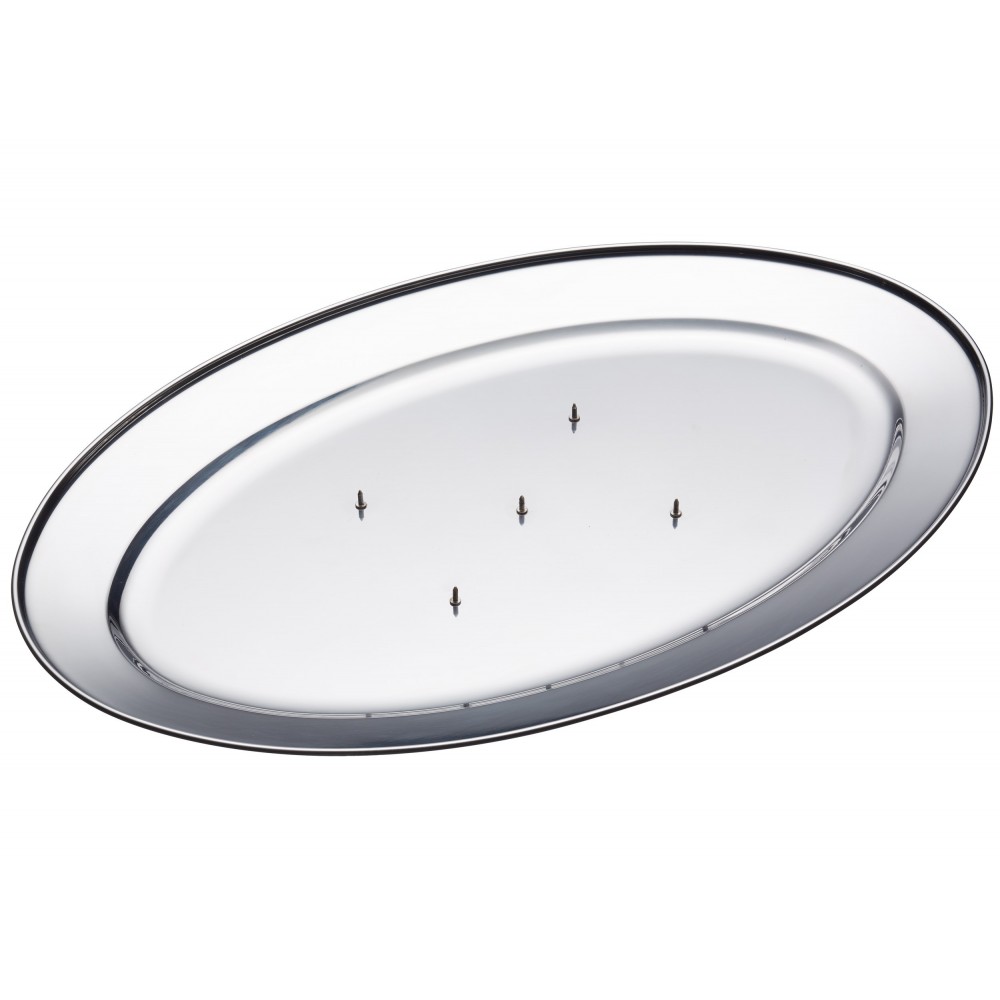 Serving Trays : Kitchen Craft Stainless Steel Spiked Meat ...