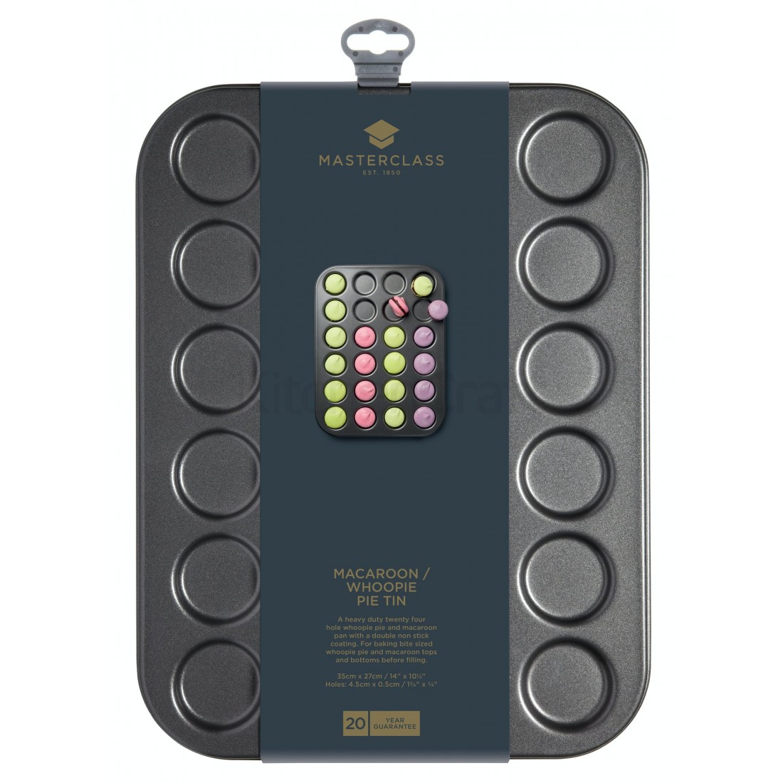 Bakeware : Master Class Non-Stick 24 Hole Whoopie Pie / Macaroon ...