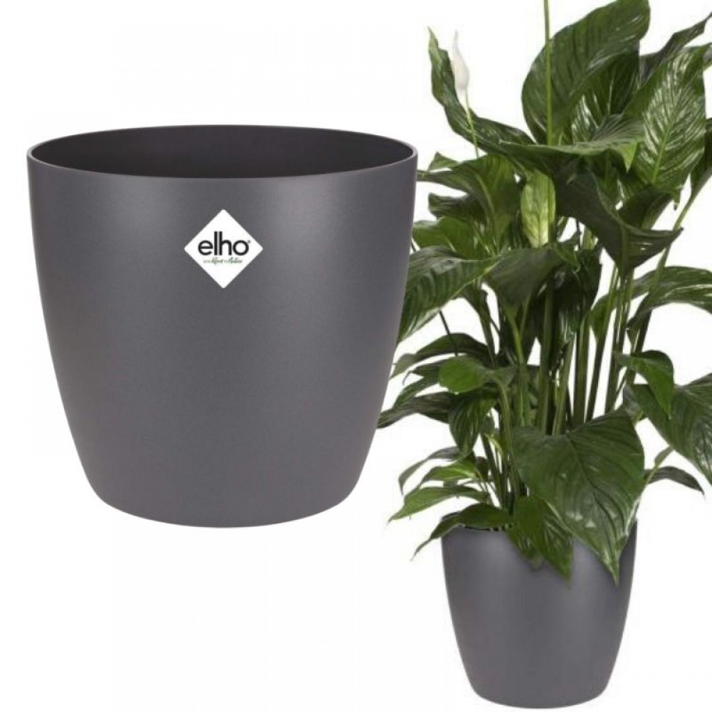 Vases, Pots & Planters : Elho Brussels Round Indoor Flowerpot ...
