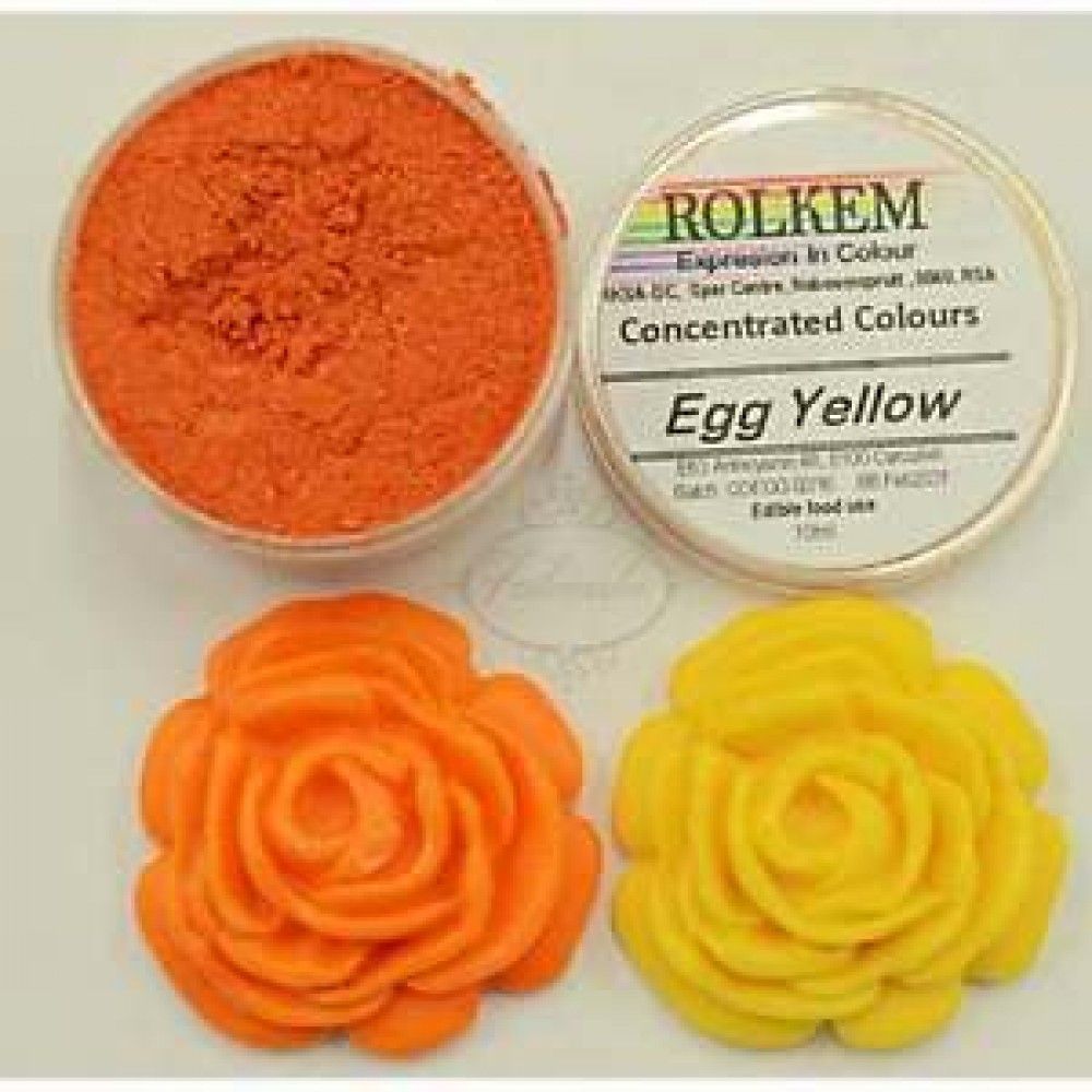 Bakeware : Rolkem - Egg Yellow - Concentrated Edible Dust ...