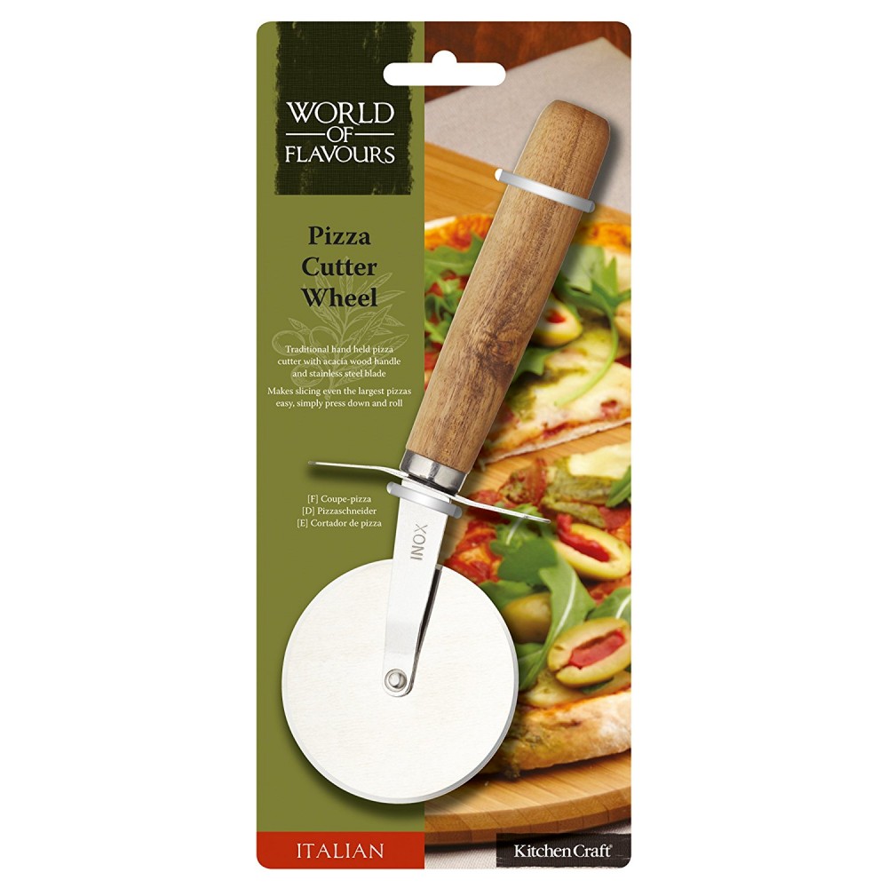 Kitchen Utensils : World Of Flavours Italian Pizza Cutter,