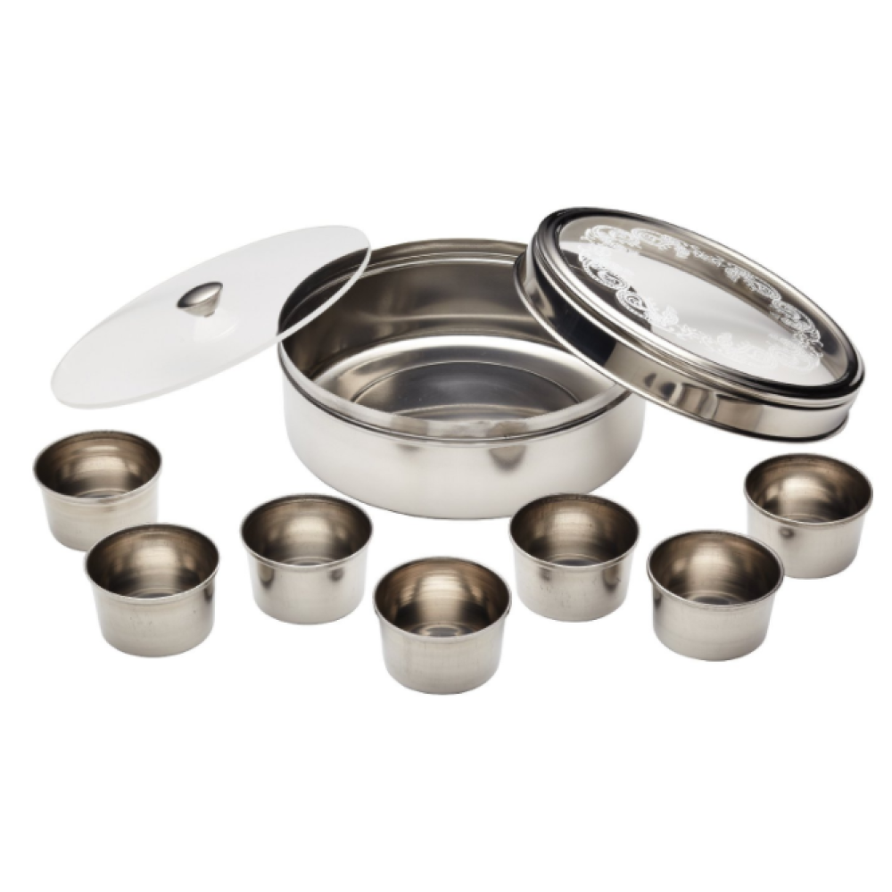 Gifts : World Of Flavours Indian Stainless Steel Masala Dabba ...