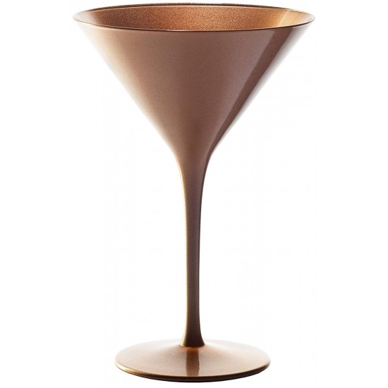 Drinkware & Glassware : Stolzle Crystal Bronze Martini ...