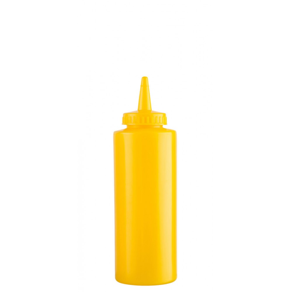 Serveware : Utopia Yellow Squeezy Sauce Bottle , 340ml