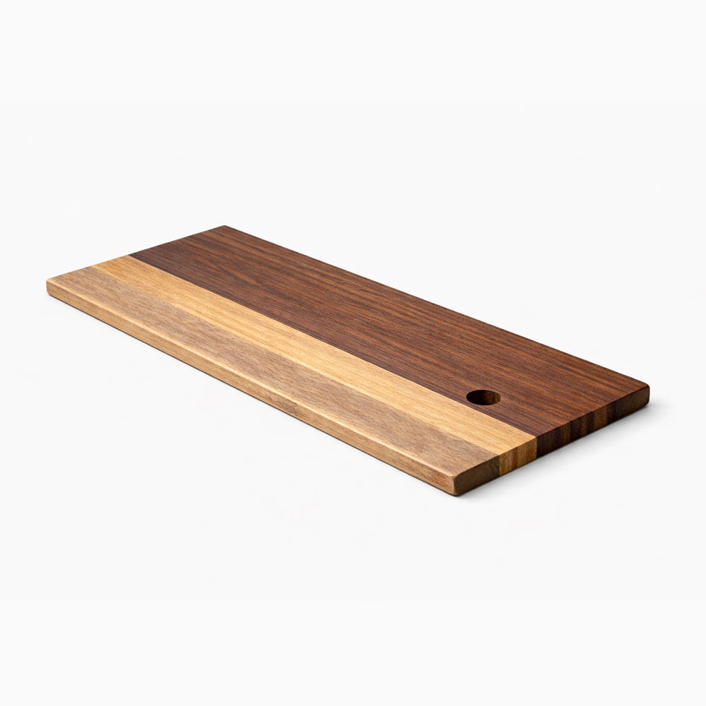 Serving Trays : QP Grainline Board - Natural & Chocolate ...