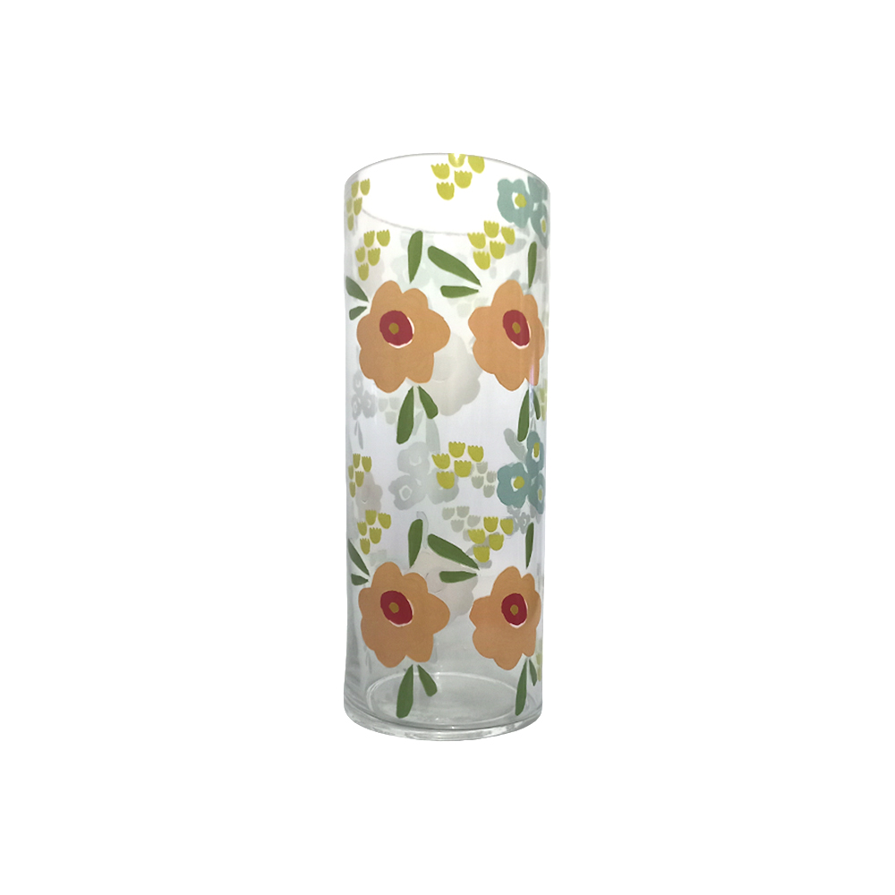 Vases, Pots & Planters : Dunelm Tall Multicolored Floral ...