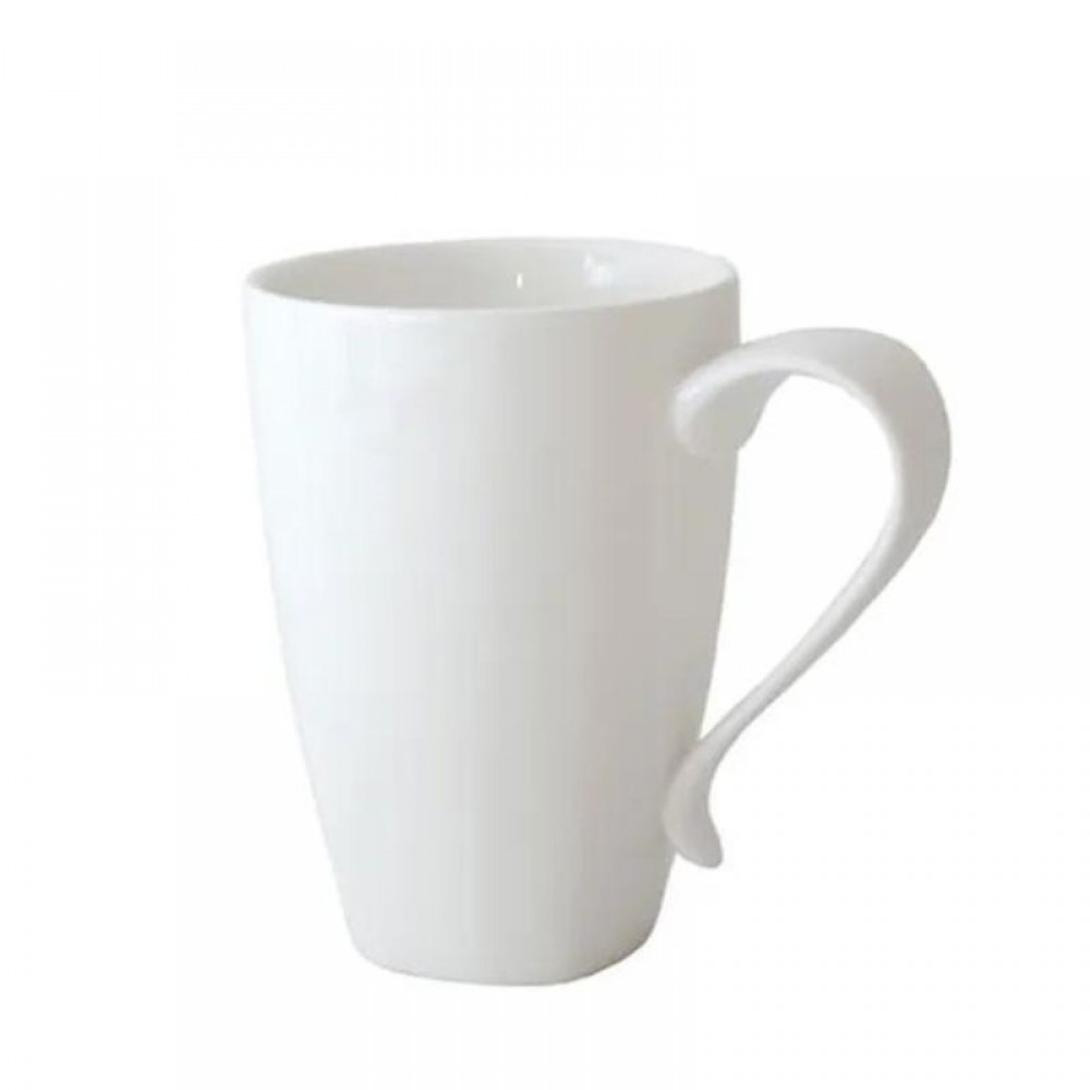 Mugs : Dunelm Pausa Fine China Mug, 350ml Cafe White by www.vituzote ...