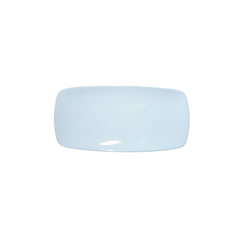 Serveware : Dunelm Rectangular Individual Cake Slice Plate,
