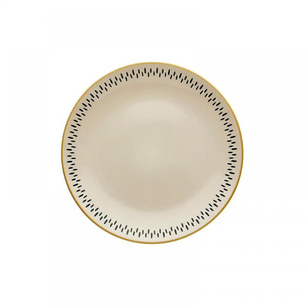 Dinner Sets : Dunelm Global Dinner Plate Ochre, 27 cm by ...