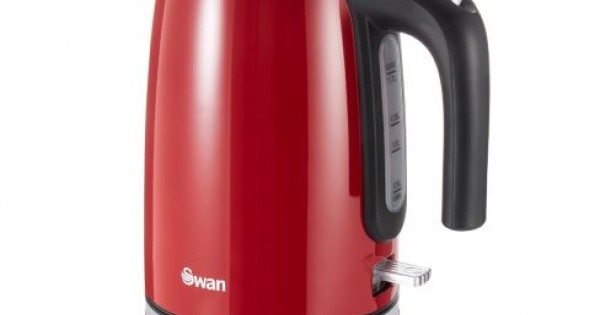 Kettles : Swan TownHouse Red 1.7L Jug Kettle, Red