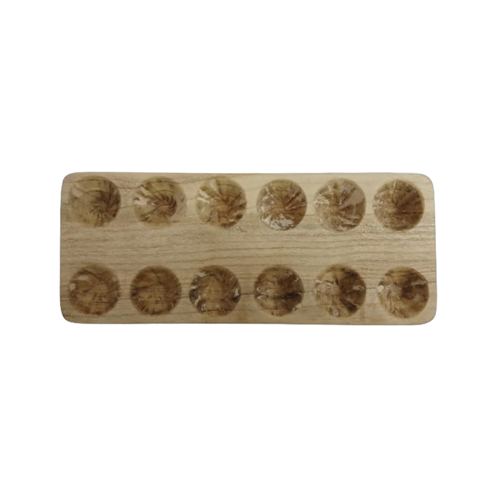 Kitchen Utensils : Sunny Daze Handcrafted Meru Oak Egg Tray ...
