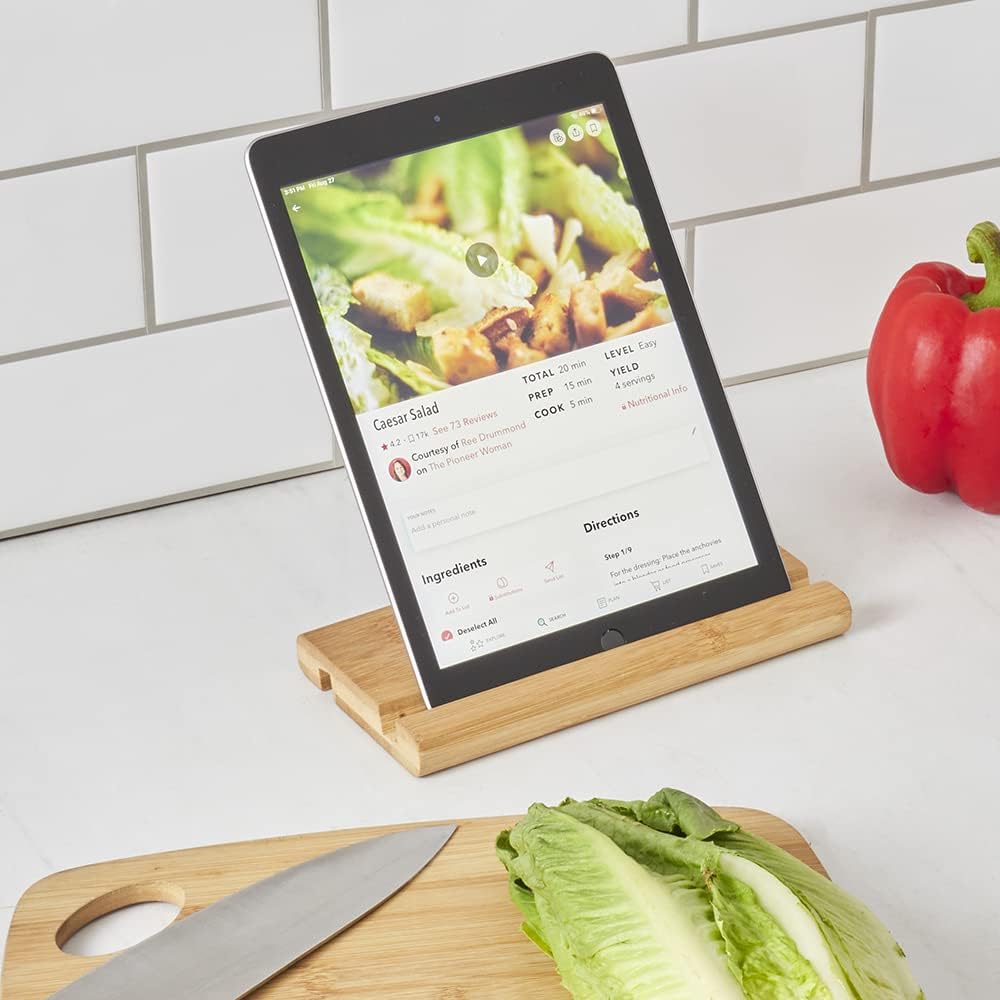 Home storage & organization : Home Basics Bamboo Tablet ...