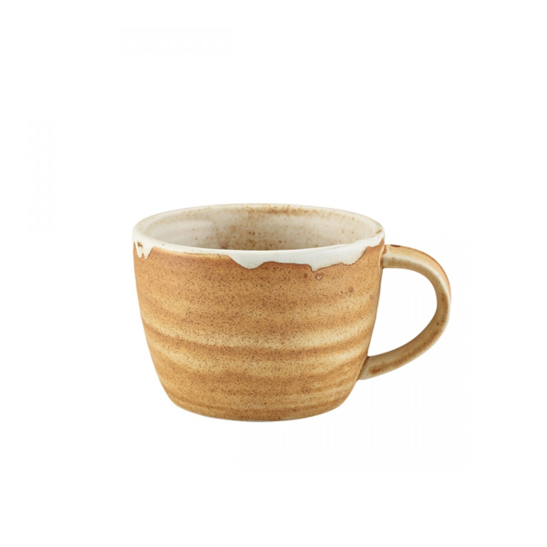 Mugs : Neville Genware Terra Porcelain Roko Sand Coffee Cup,