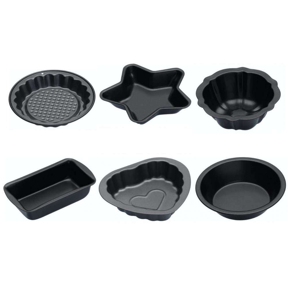 Bakeware : Kitchen Craft Mini Cake Pan, Assorted Shapes