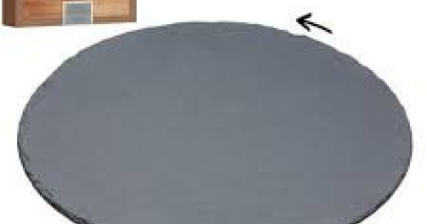 Serving Trays : Artesà Slate Lazy Susan, Rotates 360 degrees,
