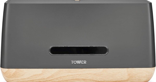 Storage & Organization : Tower Scandi Bread Bin, Robust ...