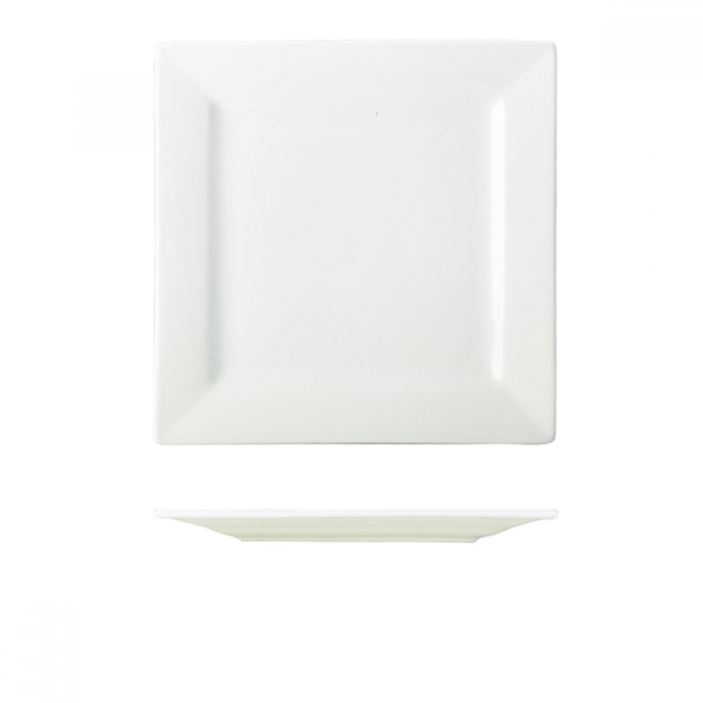 Serving dishes : Neville Genware Genware Porcelain Square ...