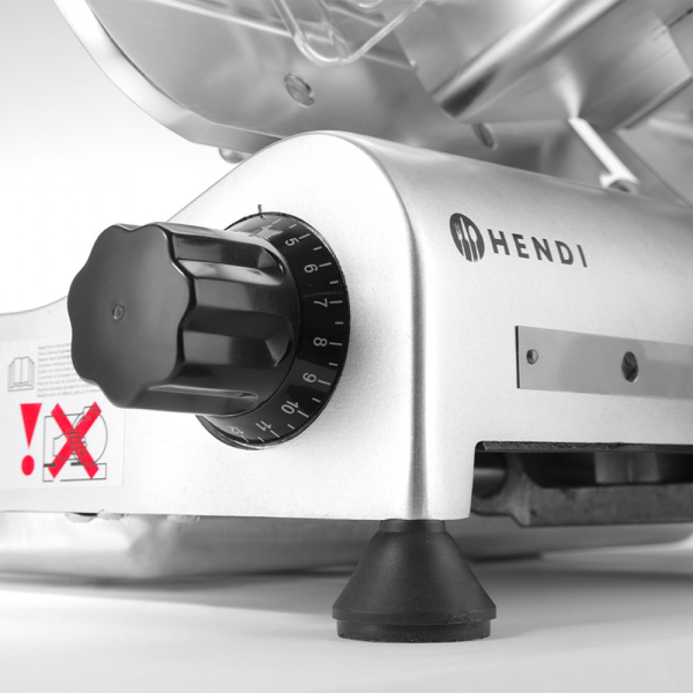 Grill & Barbecue : Hendi Meat Slicer, 220mm - Adjustable ...