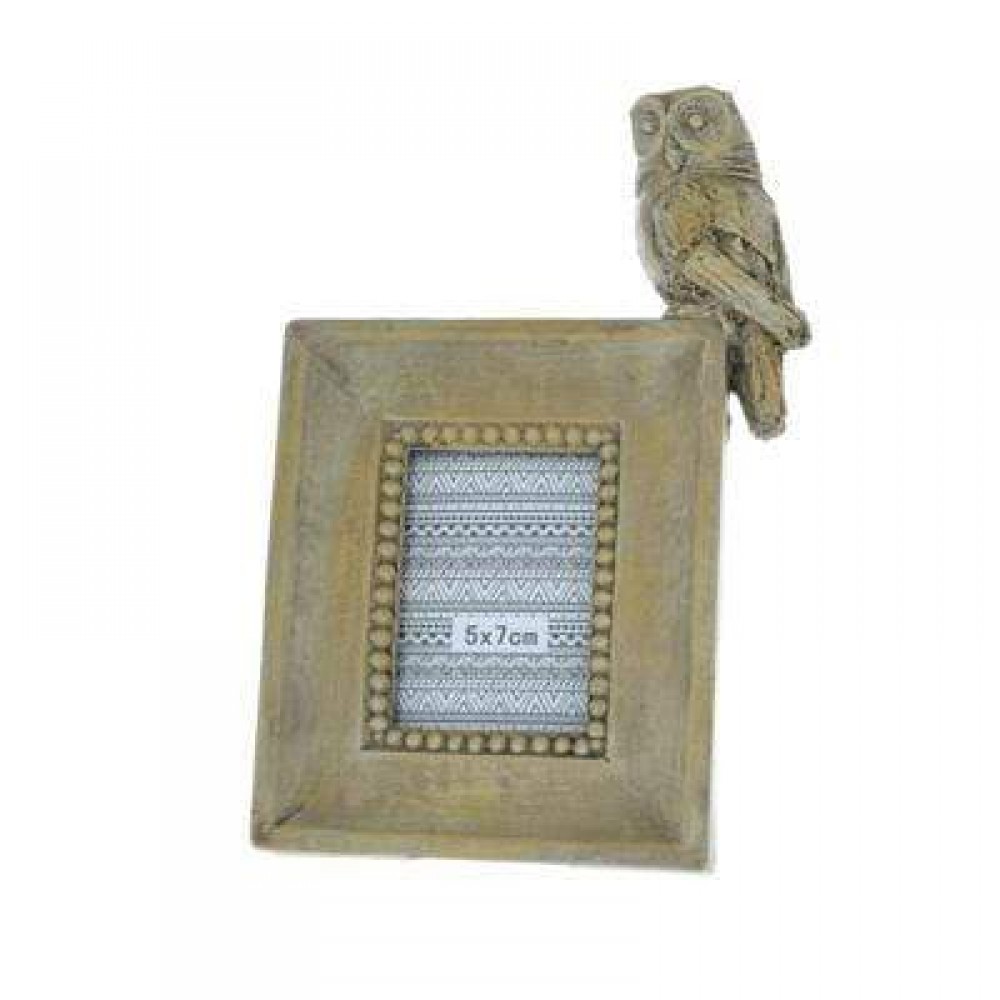 Home Accessories : Candlelight Owl Photo Frame, Light Oak ...