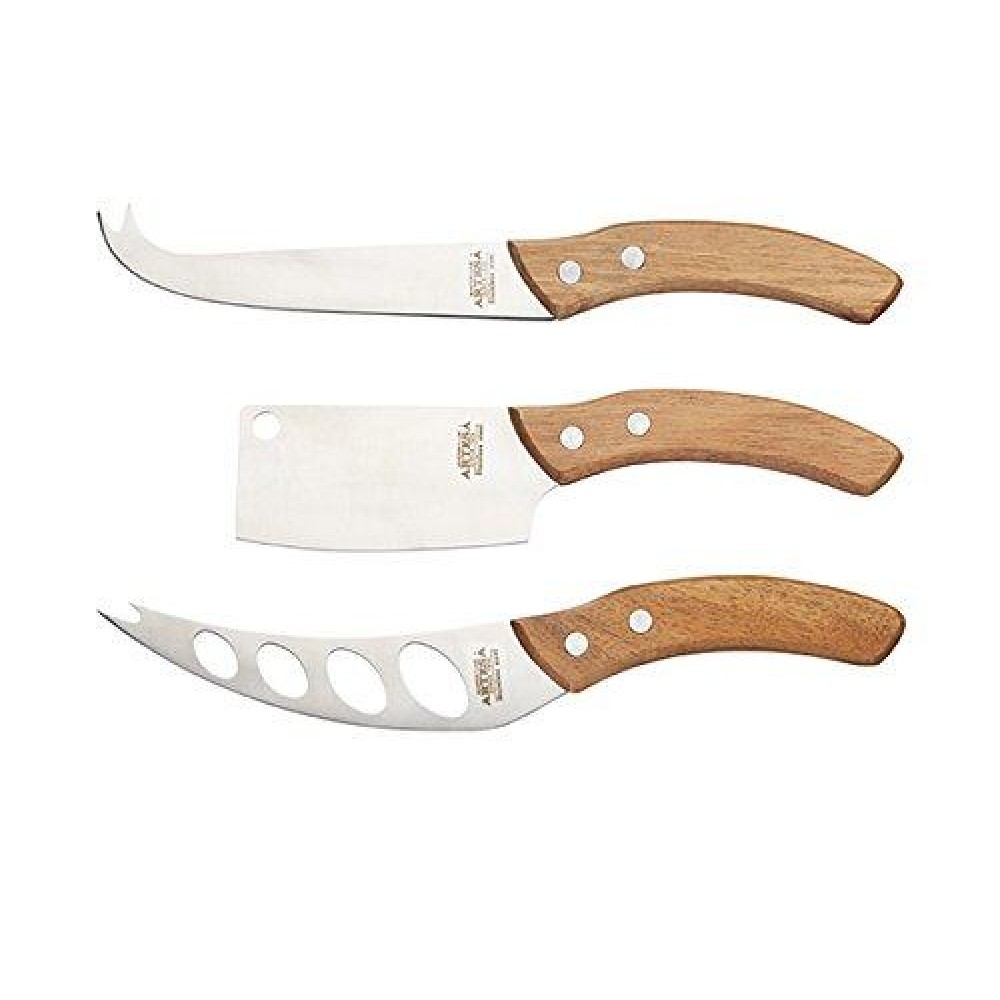 Knives : Master Class 3-Piece Stainless Steel Artesa Cheese ...
