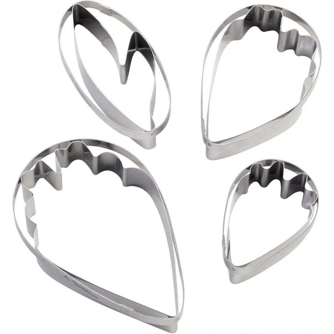 Cookie Cutters : Wilton 4-Piece Peony Gum Paste Cut-Outs ...