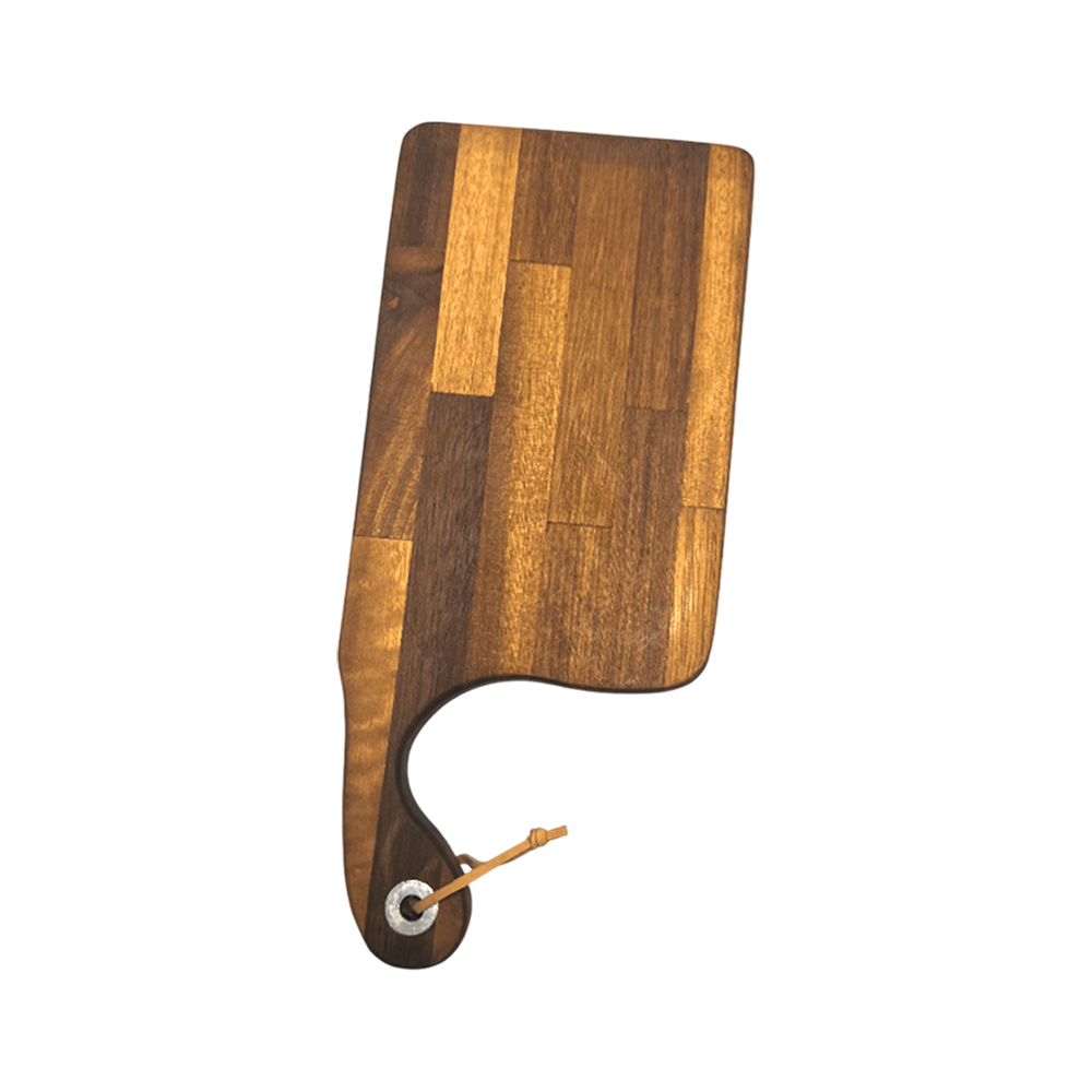 Serving Trays : Sunny Daze Handcrafted Checkered Cheese Board ...