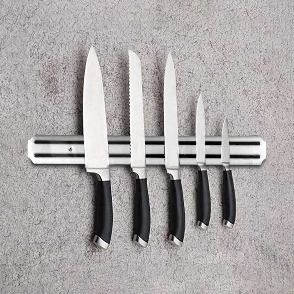 Knives : Neville Genware Wall Mounted Magnetic Knife Rack ...