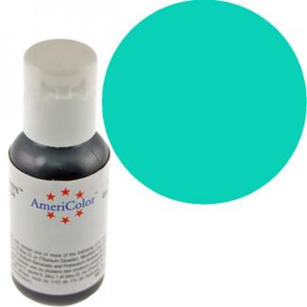 Americolor Icing Colors : Americolor Turquoise Soft Gel Paste ...