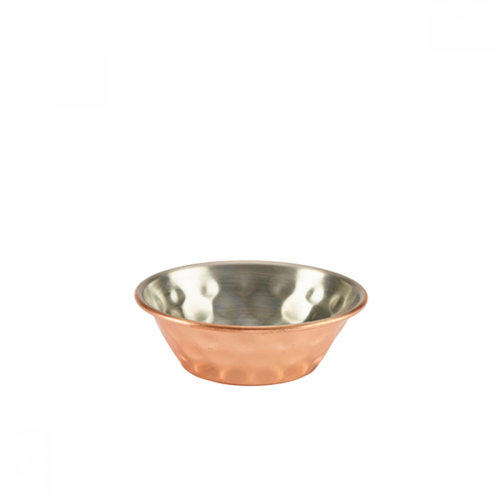 Serving dishes : Neville GenWare Copper Plated Hammered Ramekin,