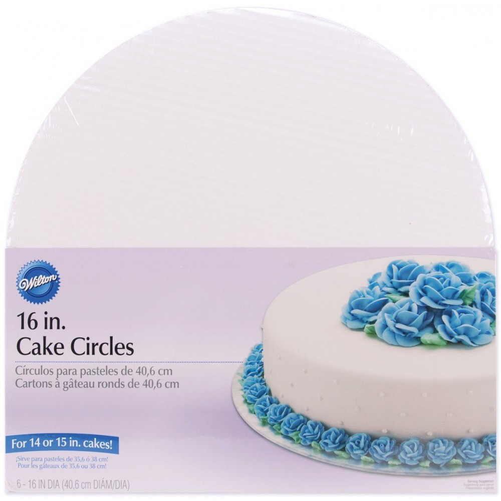Cake Boards : Wilton 16-Inch Cake Circle, 6 Pieces by www.vituzote.com ...