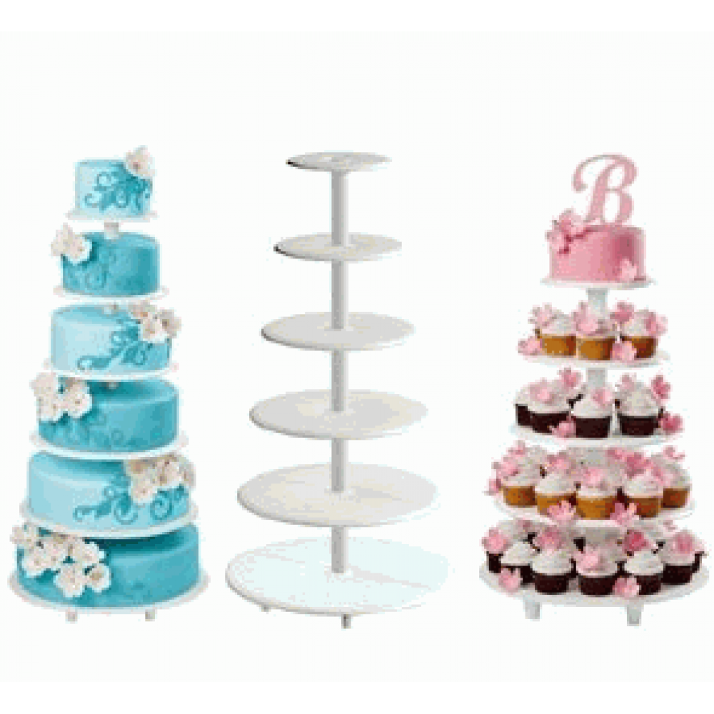 Wedding Accessories : Wilton Towering Tiers Cake Stand