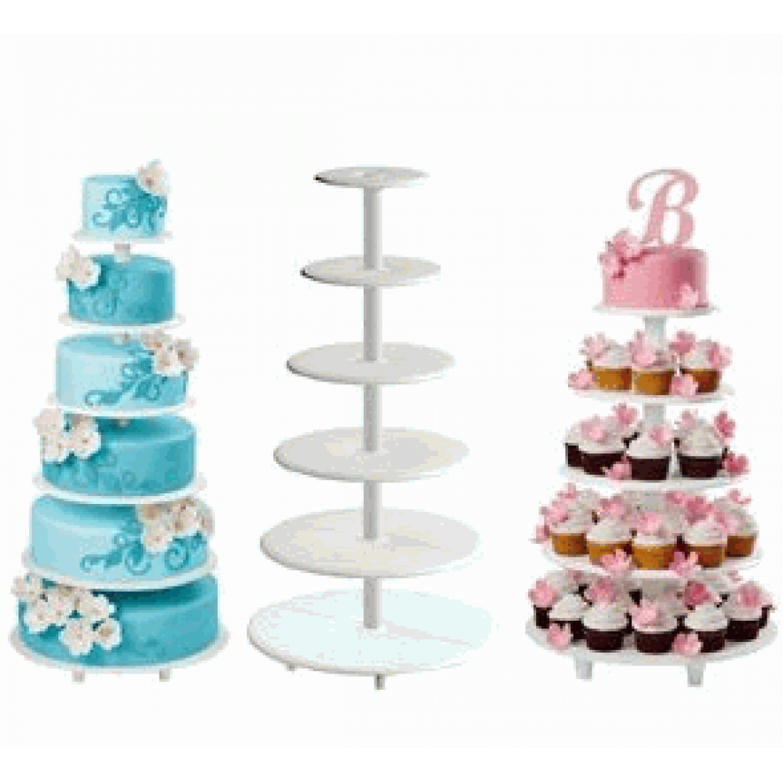 Wedding Accessories : Wilton Towering Tiers Cake Stand