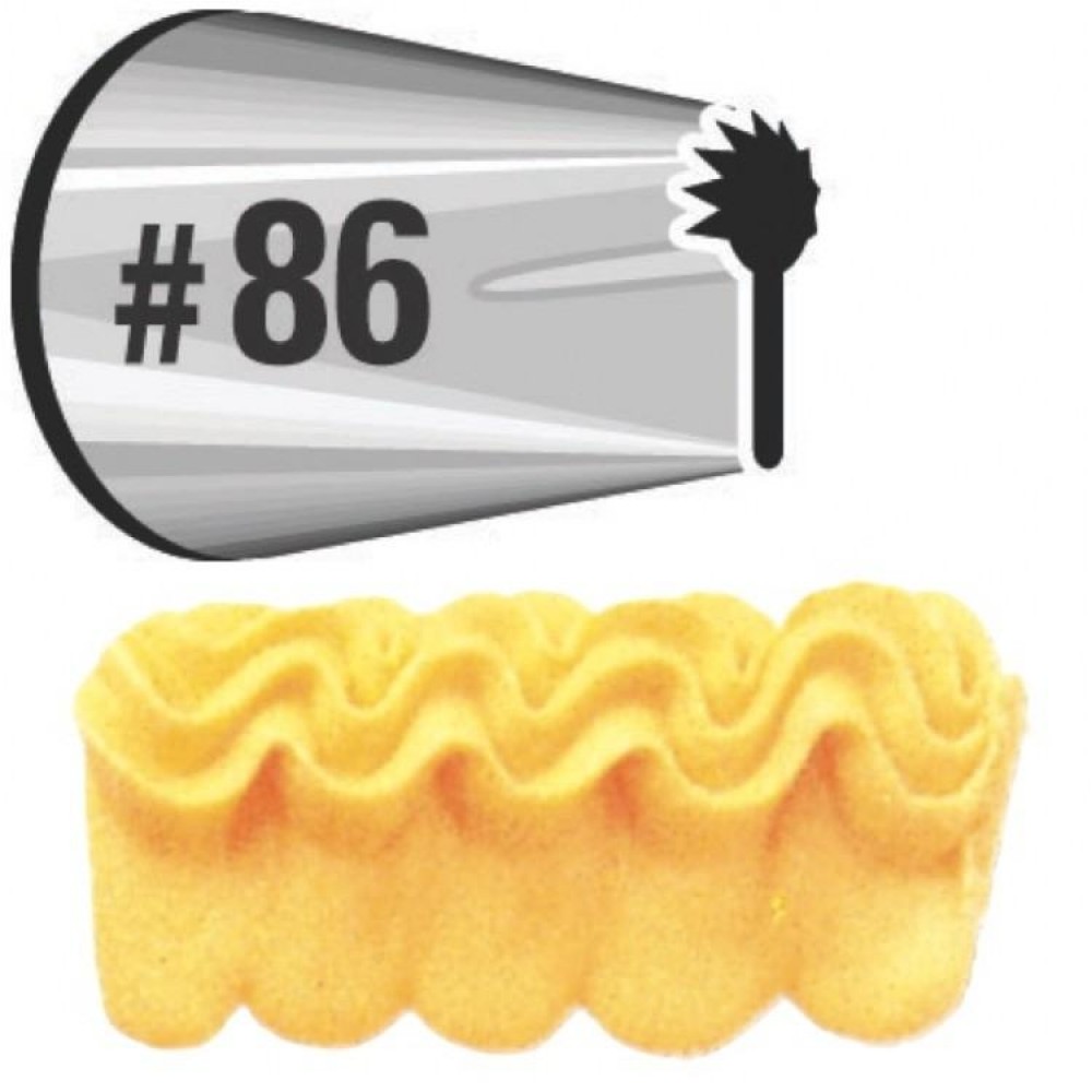 Piping Nozzles : Wilton Ruffle Decorating Tip #86 by www.vituzote.com ...