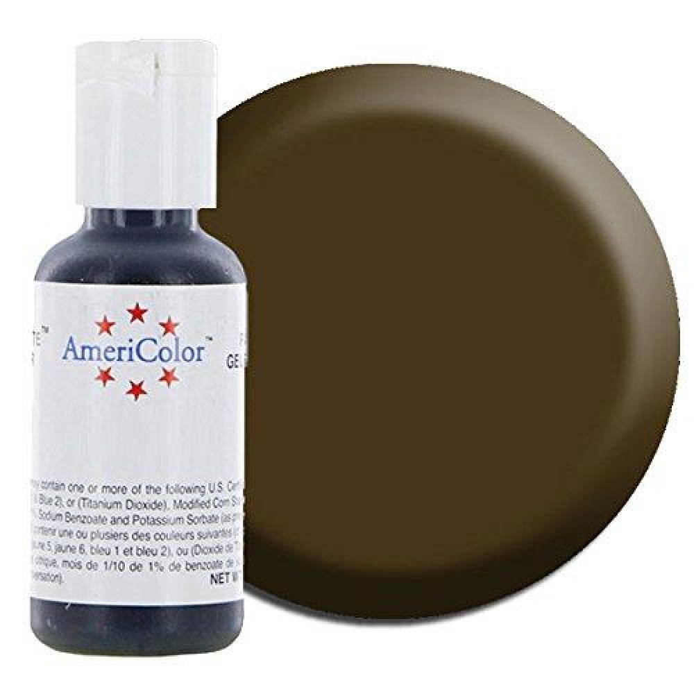 Americolor Icing Colors : Americolor Chocolate Brown Soft ...