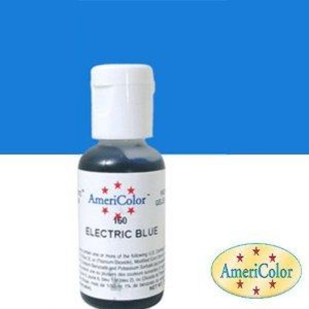 Americolor Icing Colors : Americolor Electric Blue, Soft ...