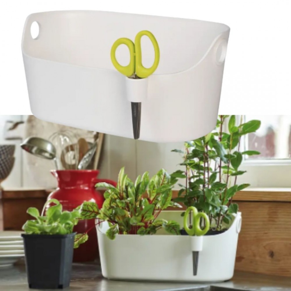 Vases, Pots & Planters : Elho Brussels Herbal Station ...