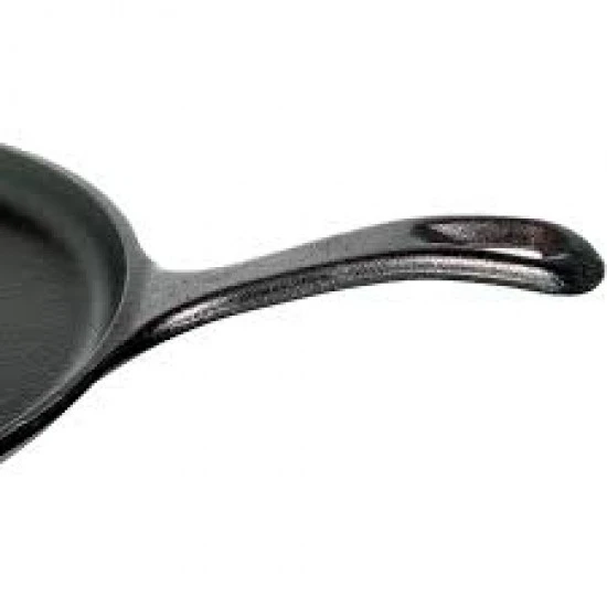 Cast Iron : Lodge Pre-Seasoned Cast-Iron Round Griddle, 10.5-inch ...